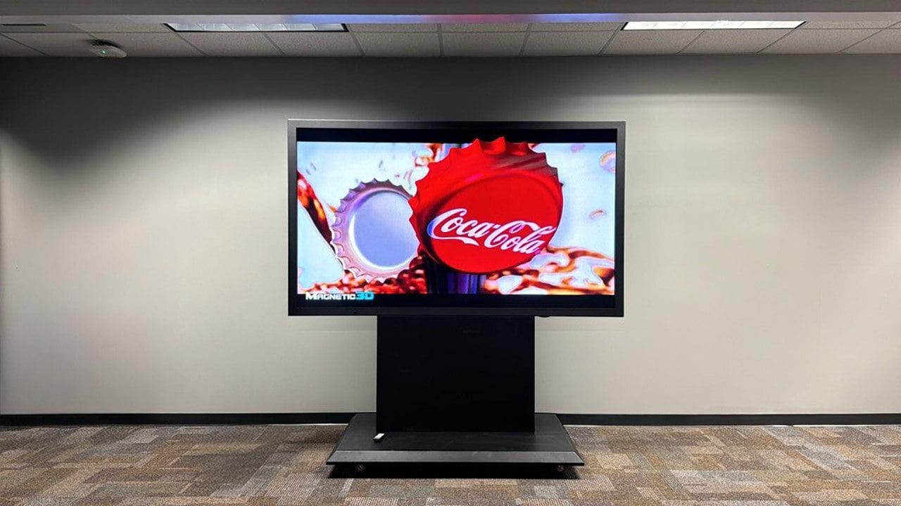 Magnetic 3D Introduces 100” Glasses-Free 3D Displays in Landscape Format